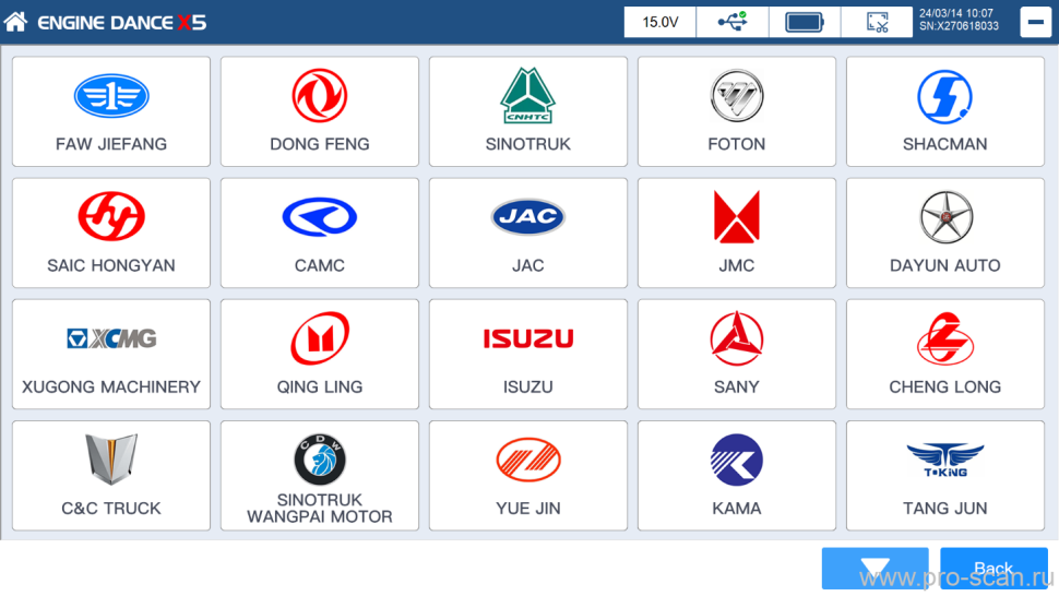 Купить Engine Dance X5 Диагностический комплекс по цене 350 000 руб. в интернет магазине Pro-Scan